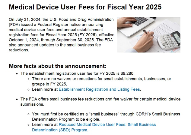 2025年医疗器械FDA注册费全新发布!企业如何以更低成本开展FDA-上海世复检测技术服务有限公司